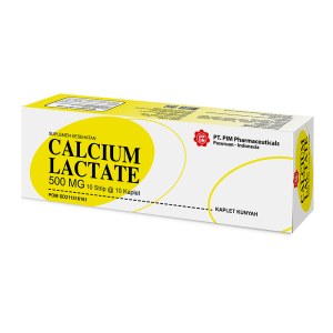 CALCIUM LACTATE 500 mg - PIM Pharmaceuticals
