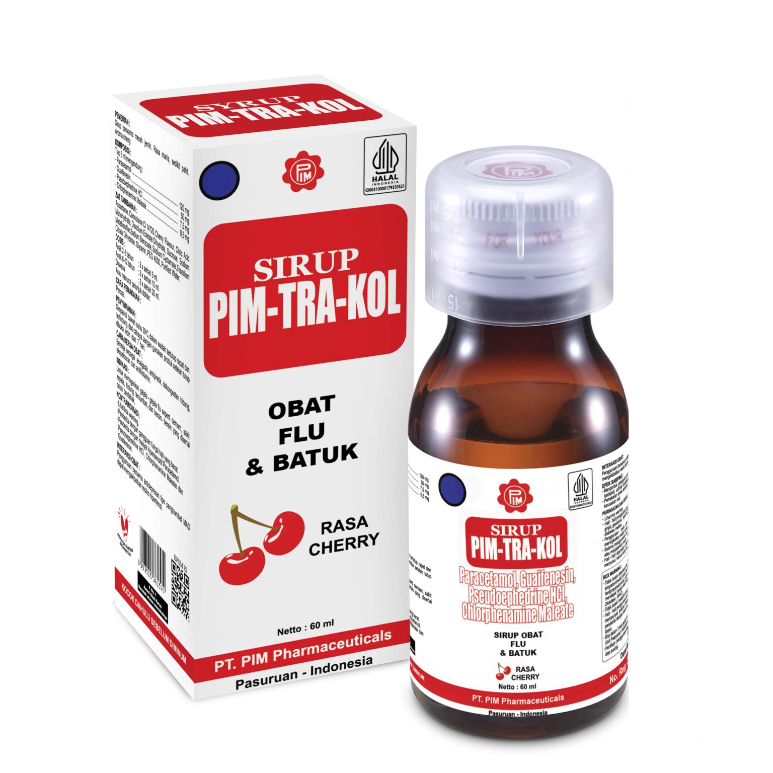 PIM-TRA-KOL SYRUP PLUS SL APEL - PIM Pharmaceuticals